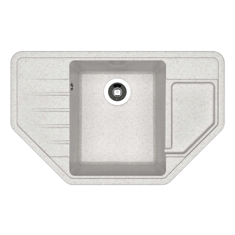Кухонная мойка Dr. Gans РИО 25.080. C0800.408, серый