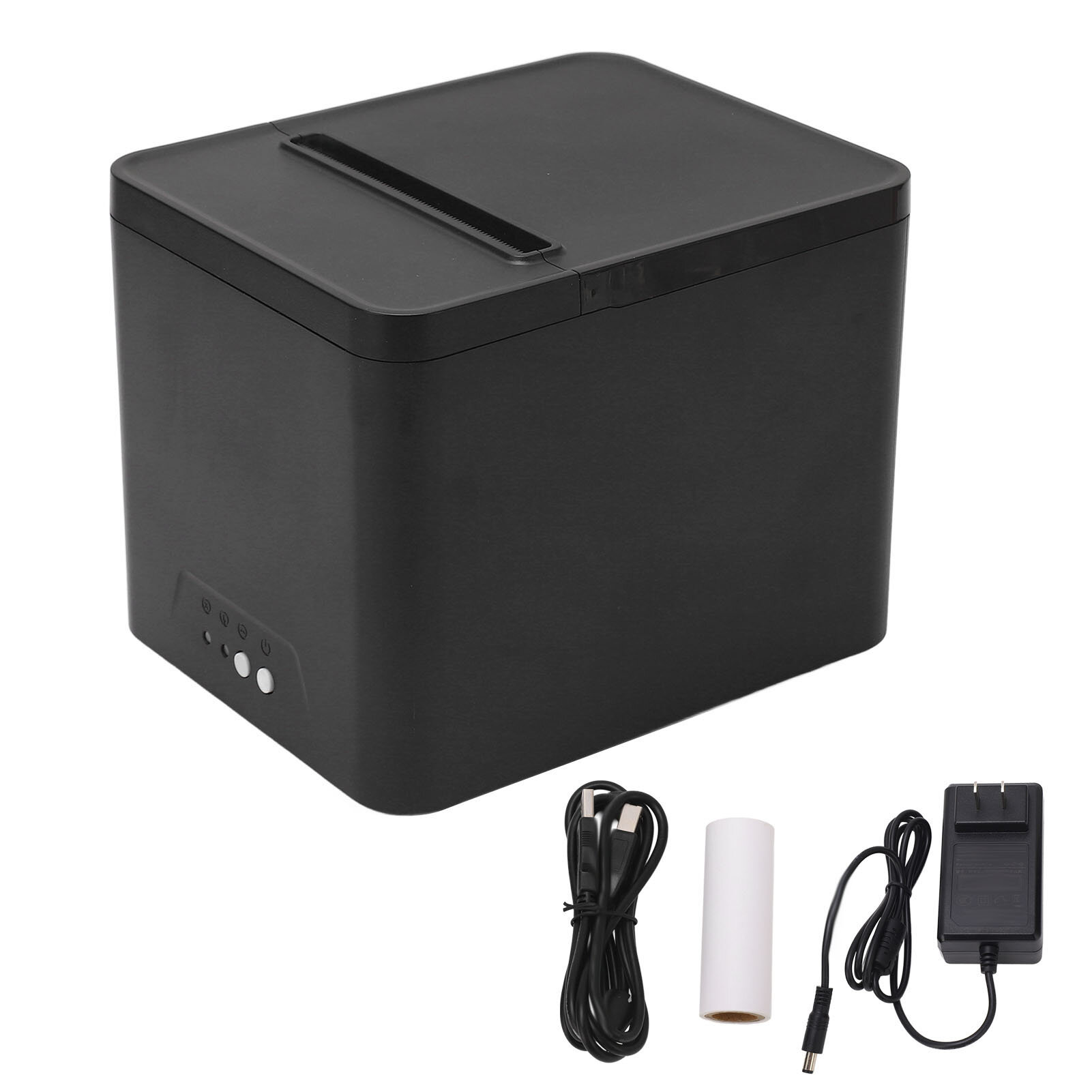 Термопринтер чеков 80mm, Bluetooth USB, 100-240V, US Plug