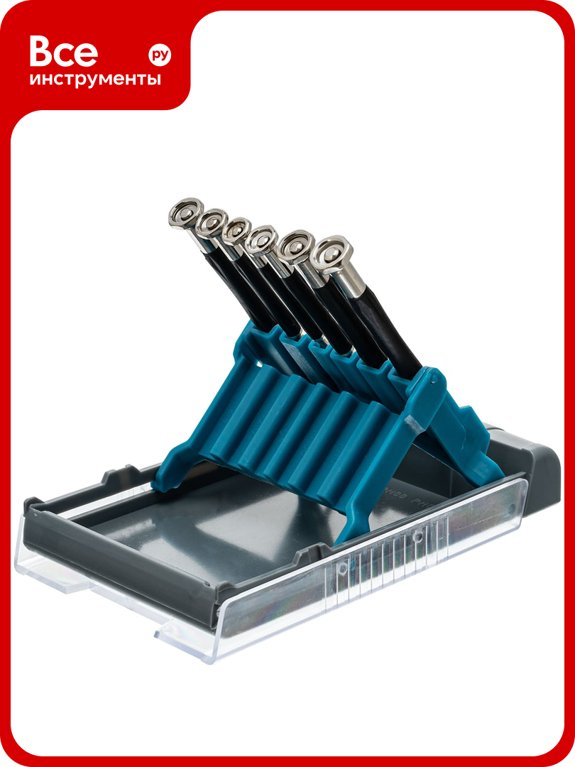 Набор отверток для точной механики GROSS 13346, сталь, с мелкими деталями