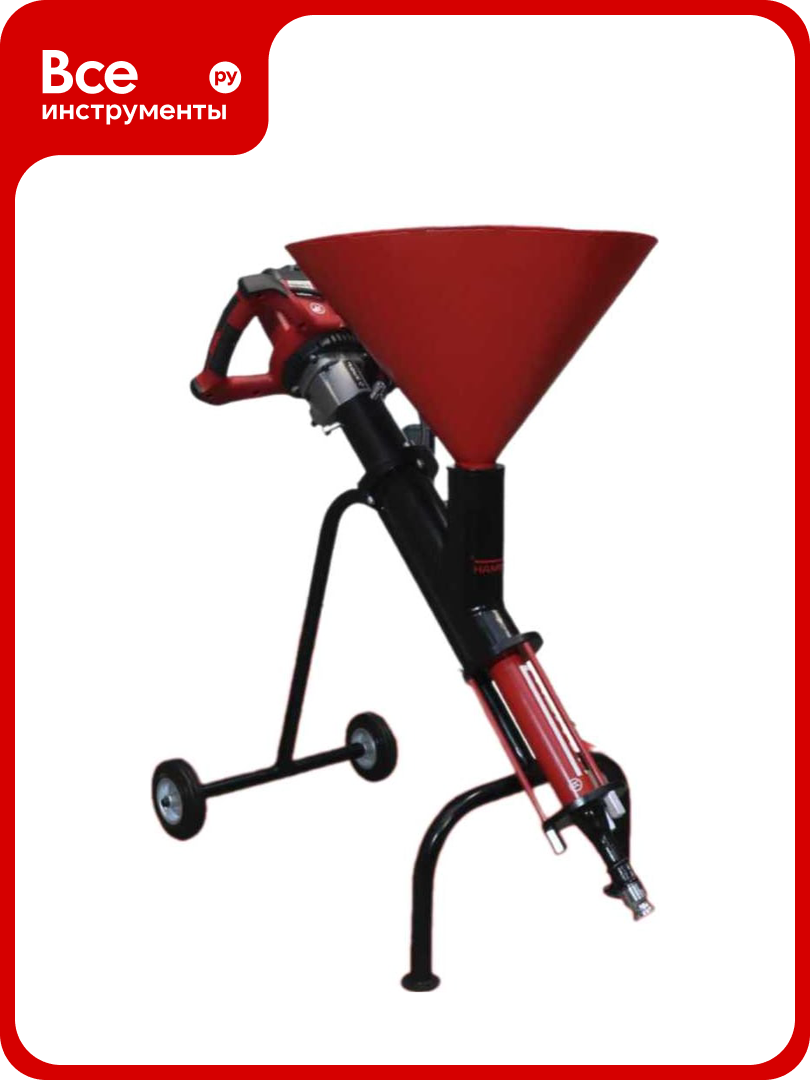 Шнековый, Гирман, насос для инъектирования Гирман 7С 00000584, инъекционных работ микроцементами, инъекционный