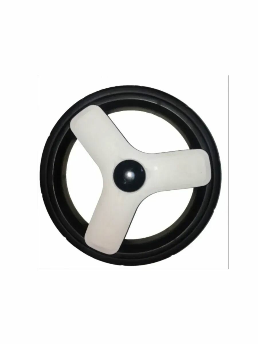 Колесо для детской коляски 12 дюймов (60х230) надувное, резина низкопрофильная под ось 10мм - 1 шт.