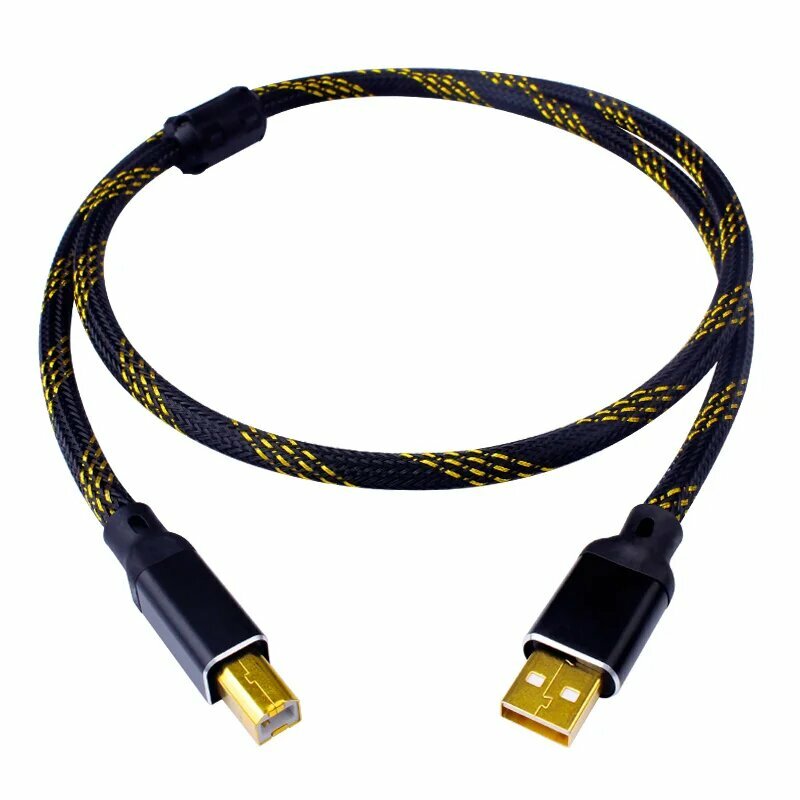 YYAUDIO Hi-Fi USB кабель Type A-Type B, 1.5 м, A-B