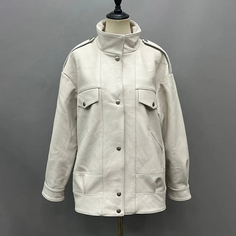 Куртка кожаная