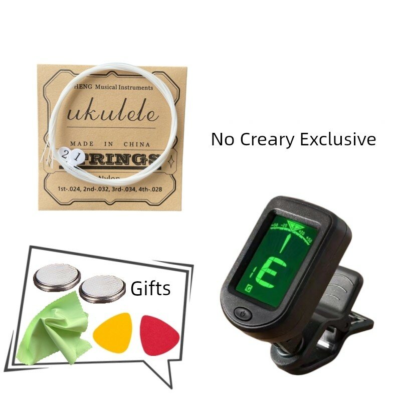 Многофункциональный тюнер для фолк-гитары, скрипки, укулеле, бас-гитары, с двенадцатигласовым равномерным делением