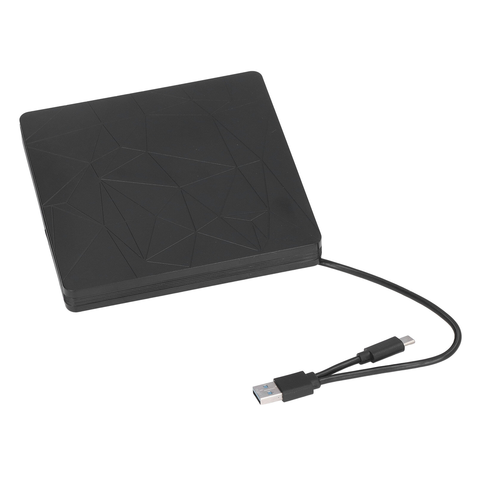 Внешний dvd привод usb 3 . 0 портативный cd с текстурой паутины для ноутбука rom ридер windows