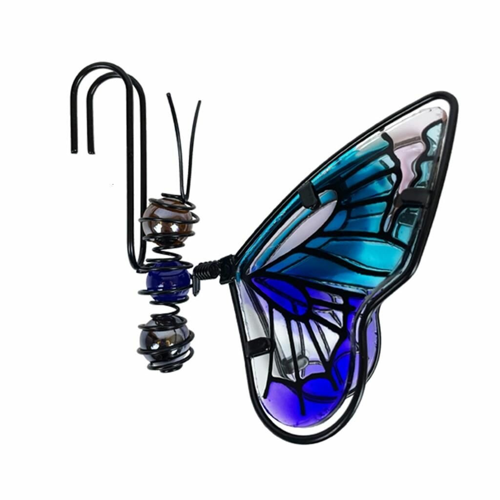 Металлические бабочки для декора сада, - 3