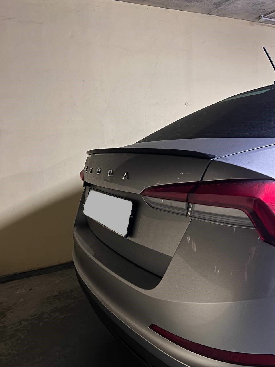 Спойлер для Skoda Rapid 2