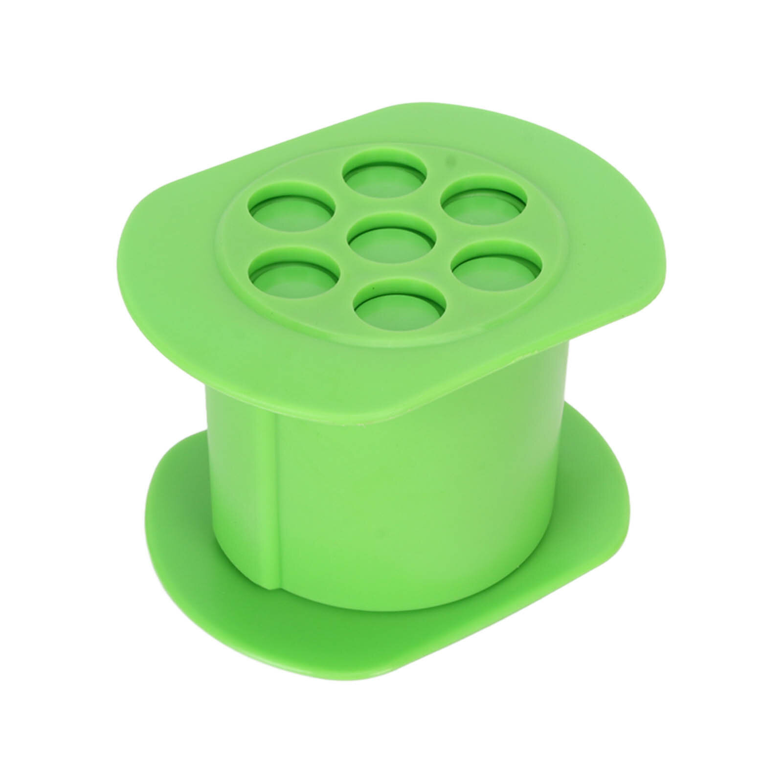 Ручная мясорубка для колбас из пищевого пластика, для использования на кухне и барбекю, зеленого цвета.