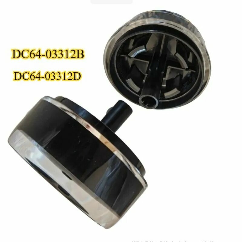 Ручка переключения программ для стиральной машины Samsung прозрачная с черной вставкой DC64-03312B DC64-03312D