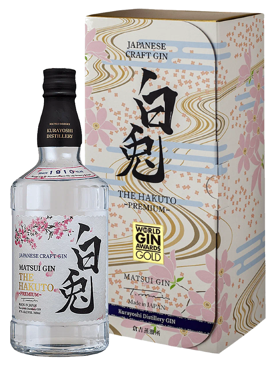 Джин Matsui Gin "The Hakuto Premium" 0,7 л в подарочной упаковке