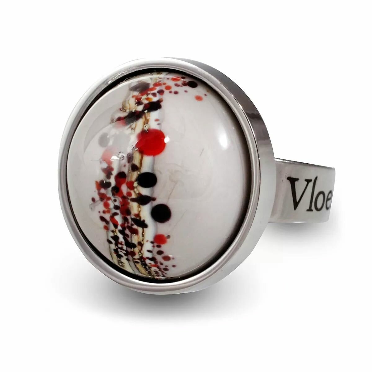 Кольцо, муранское стекло, стекло