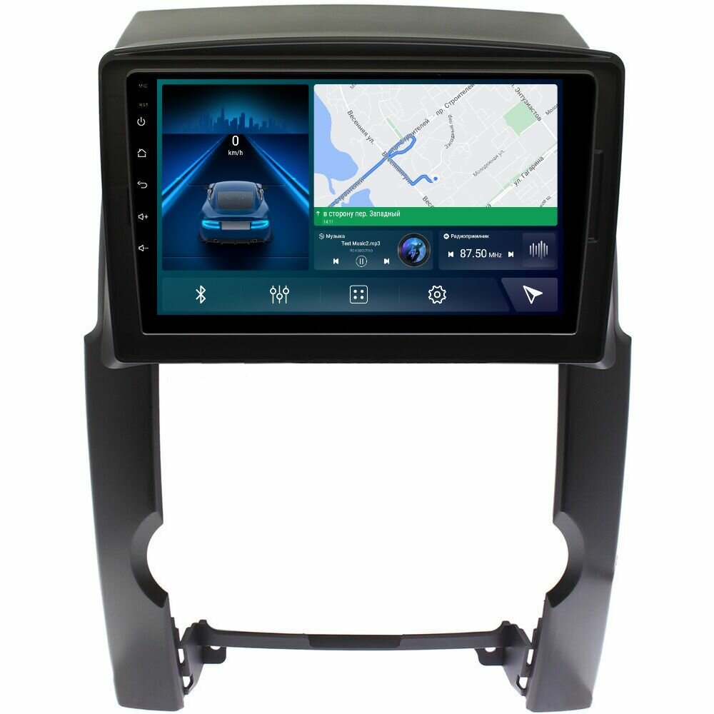 Магнитола CRS-300 Kia Sorento 2 (без усилителя) Kia Sorento II 2009-2012 с Android 13, 4/32Gb память, 8 ядерный процессор, Carplay, DSP, 4G модем (Sim)