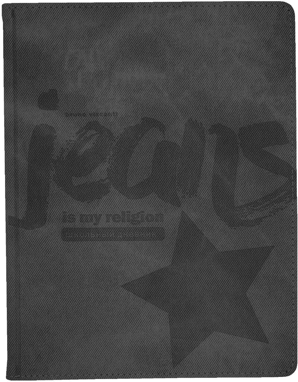 Дневник школьный Jeans, черный, 48 листов