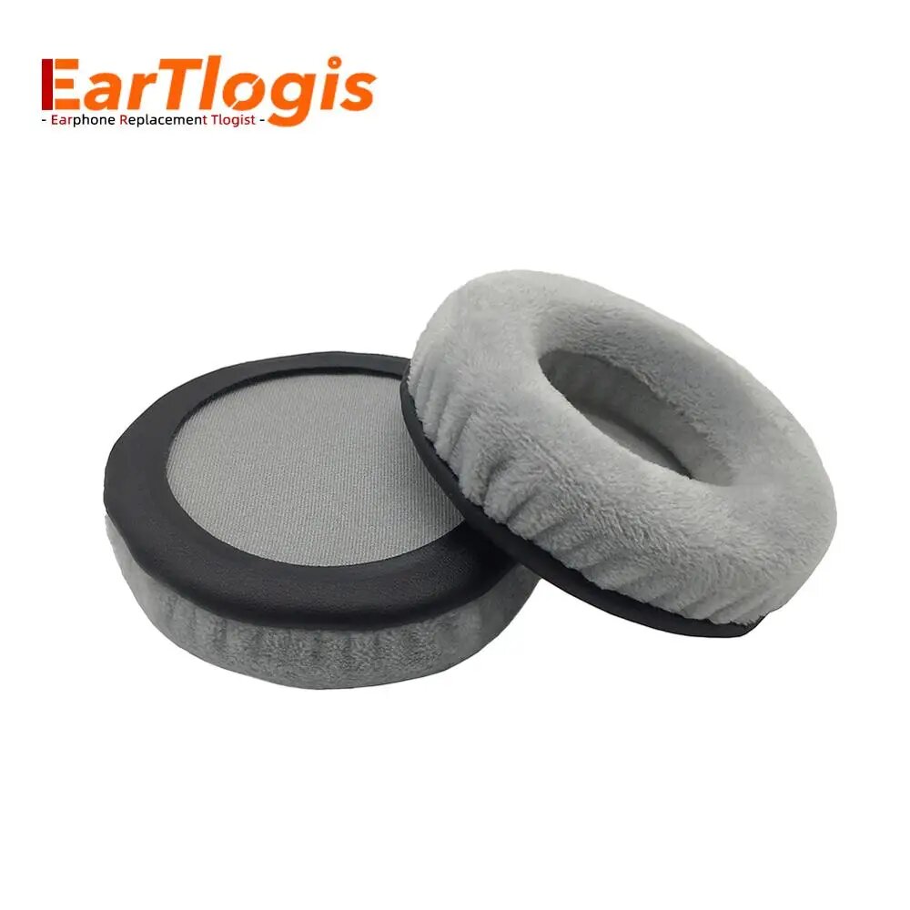 Амбушюры бархатные EarTlogis для наушников Beyerdynamic DT770 DT880 DT990 Pro 1 pair of Grey