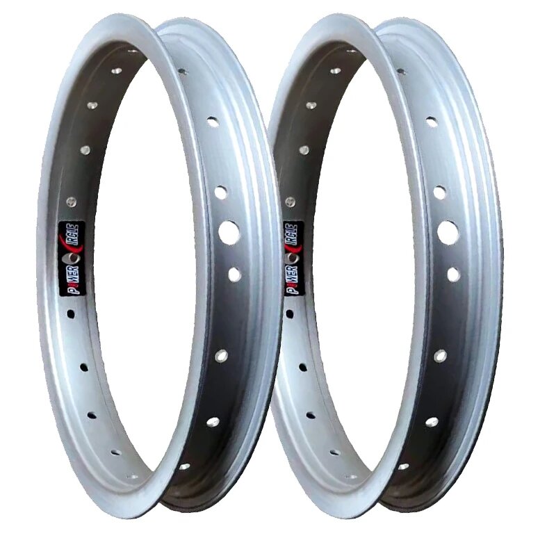 Складной велосипедный обод 16 дюймов, алюминиевый сплав, серебристый, 2 шт. 16inch-36Holes x2
