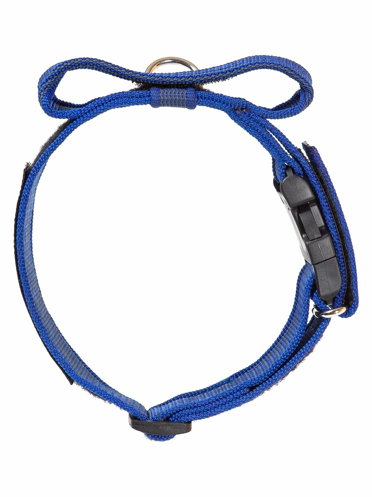 Ошейник для собак Color & Gray (47-67см/5см), закрытая ручка + скрытый локер, синий JULIUS-K9 VLT-661489