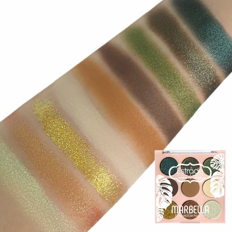 Estrade Палетка теней для век MARBELLA