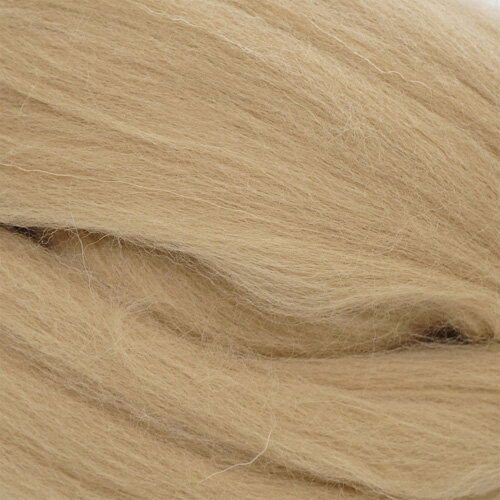 Шерсть для валяния полутонкая, 50 гр, Astra&Craft (006 светло-бежевый)