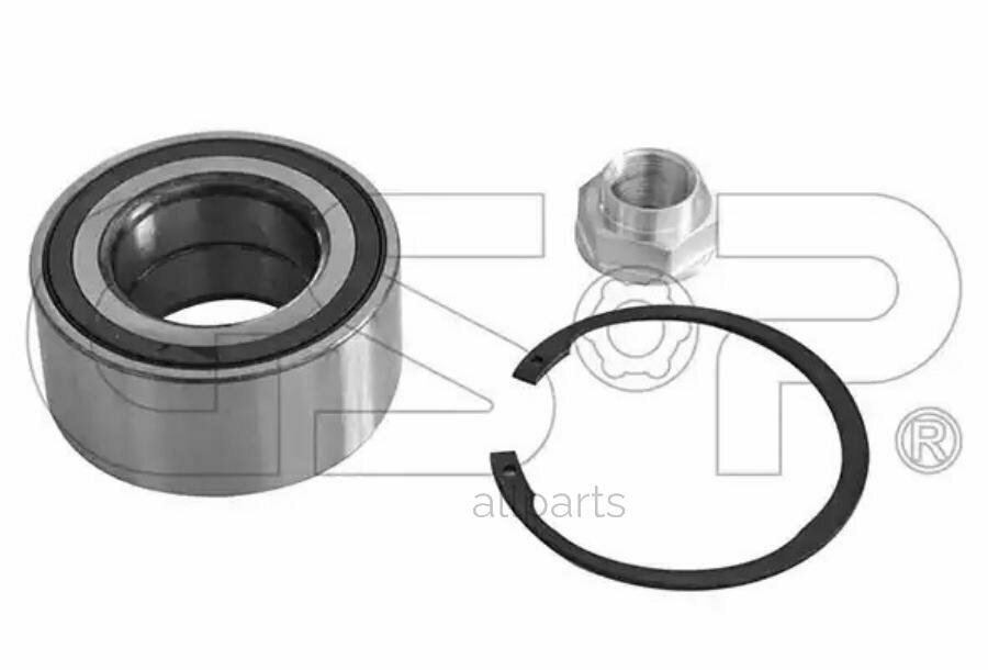 GSP GK6578 Подшипник ступицы колеса комплект FIAT SEDICI (FY_) SUZUKI SWIFT III (MZ EZ) IV (FZ NZ) SX4 (E
