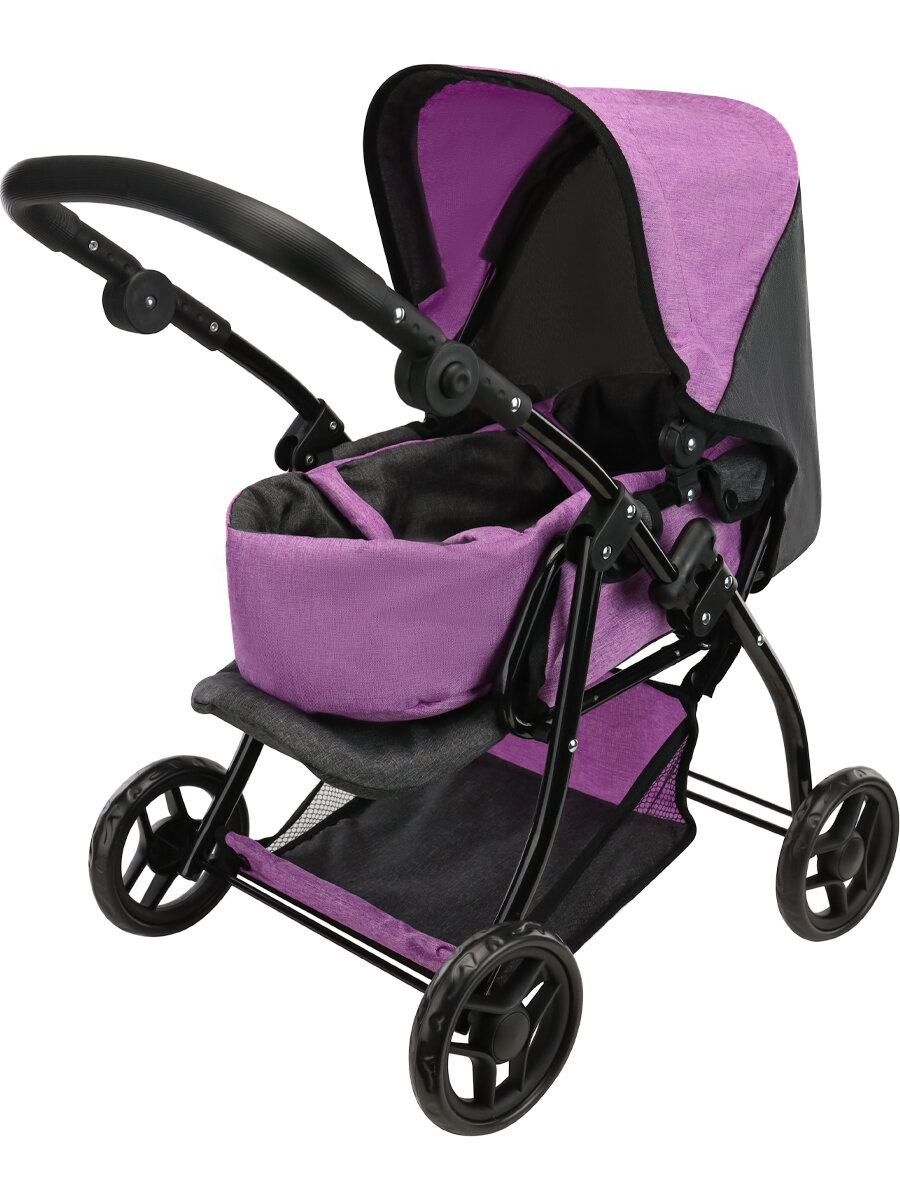 Коляска 3 в 1, коляска-люлька, прогулочная коляска, коляска-трансформер для кукол MELOBO