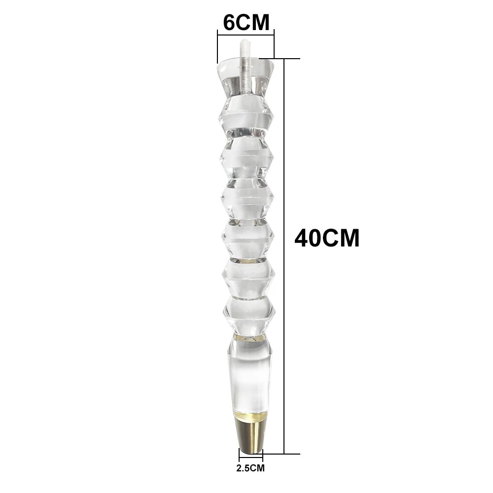Акриловые ножки для мебели 30 см/40 см Сменные диванные ножки для шкафа современный прозрачный 40CM