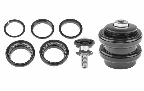 KENLI Рулевая колонка Kenli KL-B219 стальная чёрная (BMX)