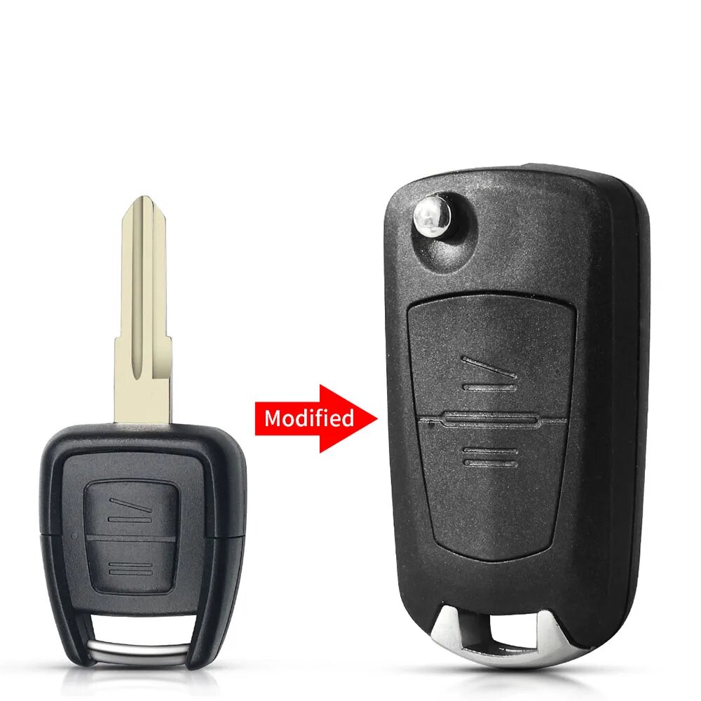 Модифицированный чехол для автомобильного ключа KEYYOU для OPEL VAUXHALL Vectra Zafira Omega Astra h j insignia g Mk4 B c mokka HU43 Blade YM-28 Blade