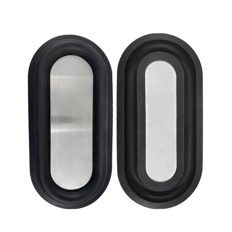 Пассивный бас радиатор Crust Pro 120x59 мм Silver