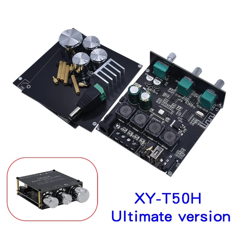 Усилитель звука XY-T50H Bluetooth 5.0, Цвет: TPA3116