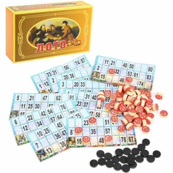Настольная игра наша игрушка Лото