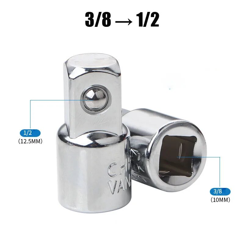 Адаптер 3/8" на 1/2" для головок