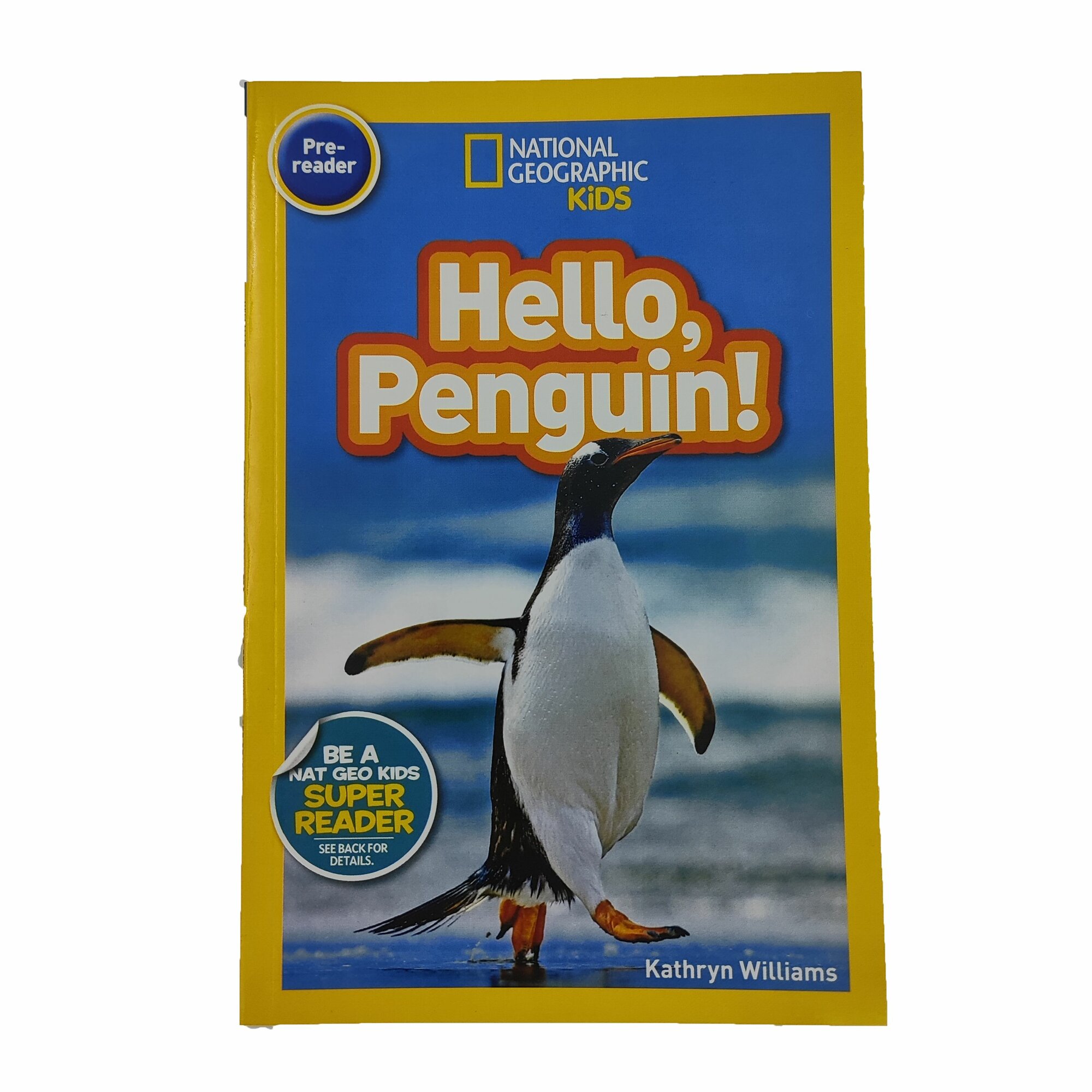 Книга на английском языке для начинающих National Geographic Kids. Pre-reader. Hello, Penguin!