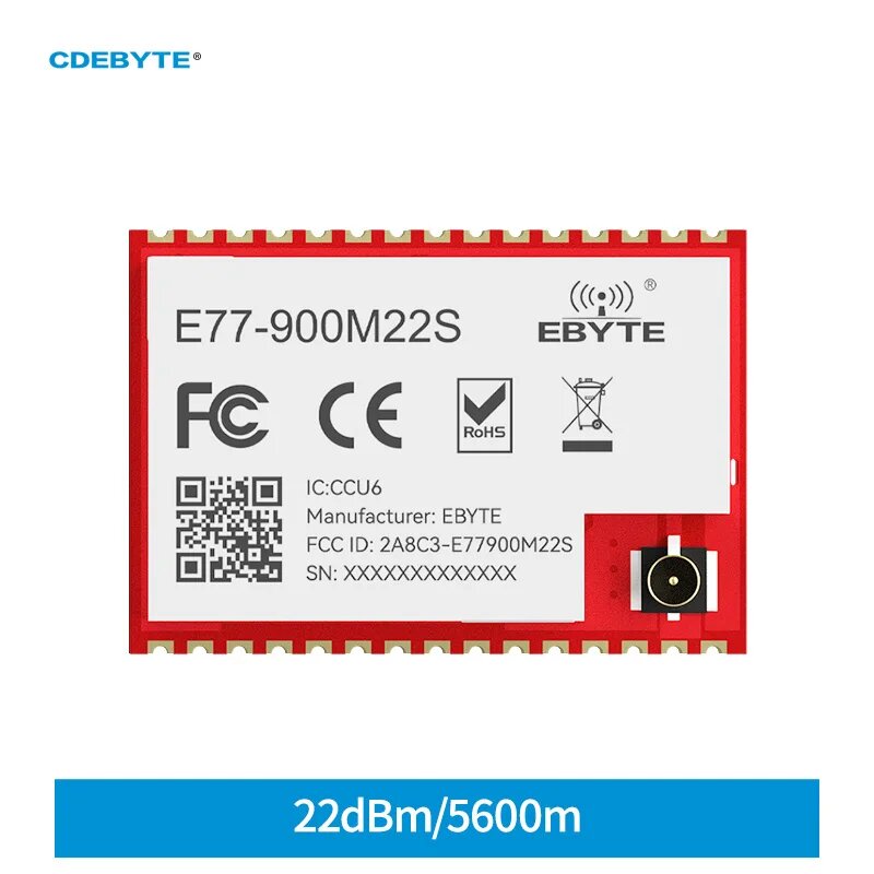 COJXU STM32WLE5 LoRa Модуль E77-900M22S