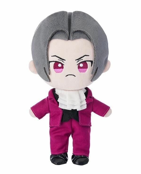 GOOD SMILE GSC Fufu Miles Edgeworth Ace Attorney Коллекция Кукольных Игрушек Plush Toys