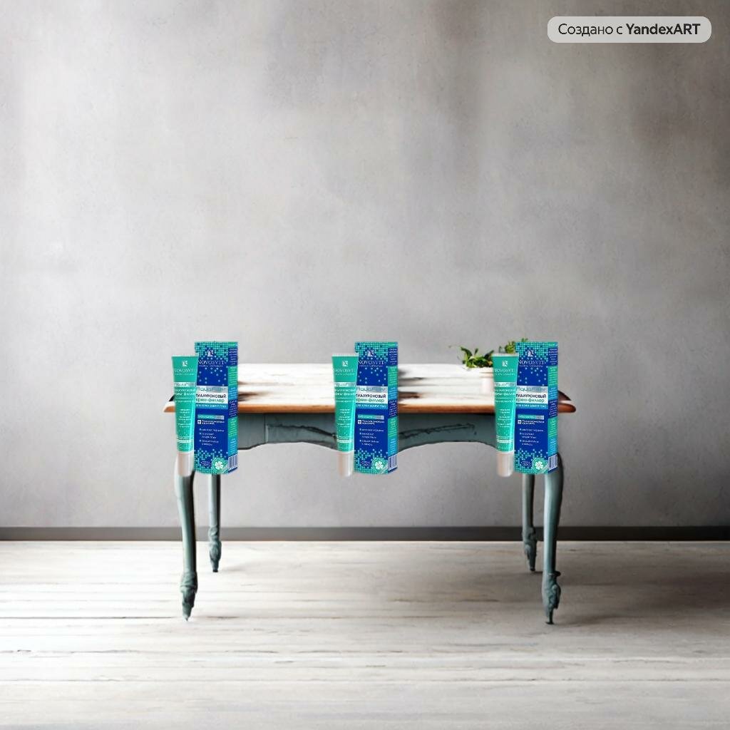 Крем-филлер Novosvit гиалуроновый для кожи вокруг глаз, 20 мл, 3 шт