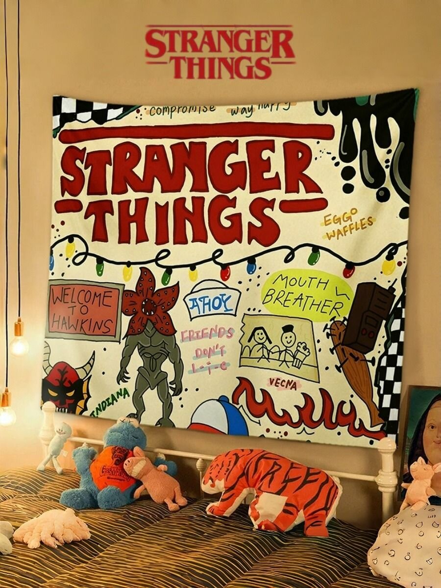 Фотопанно на стену очень странные дела