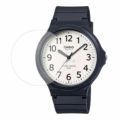 Скрин Мобайл защитный экран для часов Casio MW-240-7BV из гидрогелевая плёнка прозрачная
