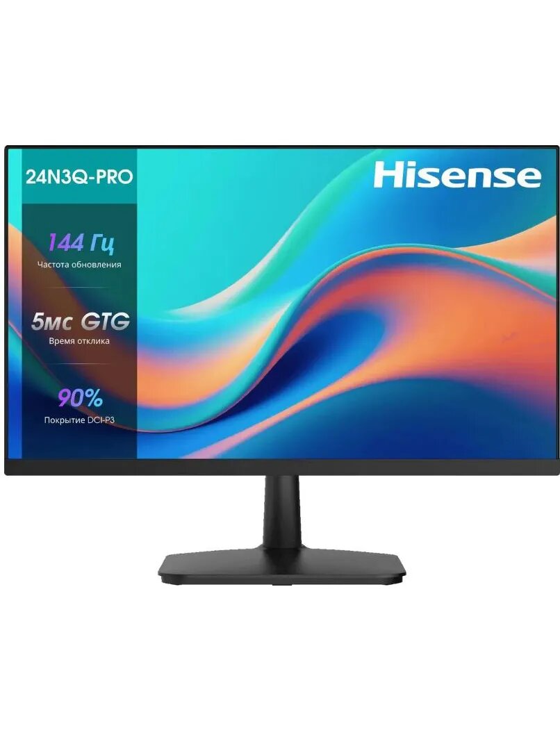 Монитор 23.8" Hisense, 24N3Q-PRO, IPS, 144Гц, 16:9, Черный