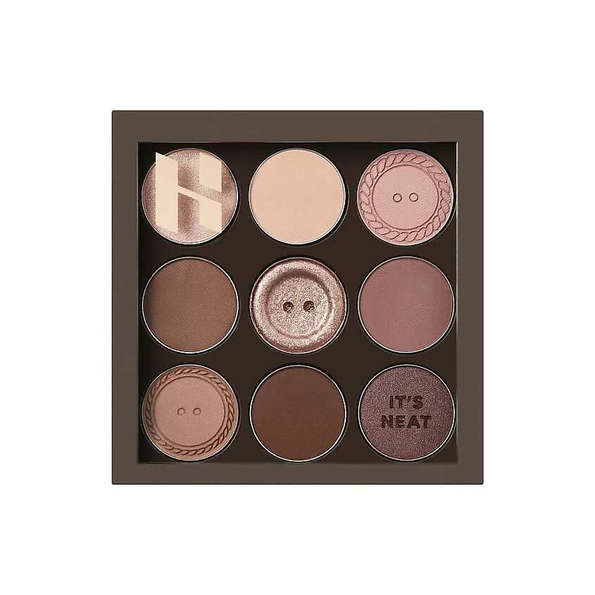 HOLIKA HOLIKA Палетка теней для век My Fave Mood Eye Palette, № 06 Button, 8 г