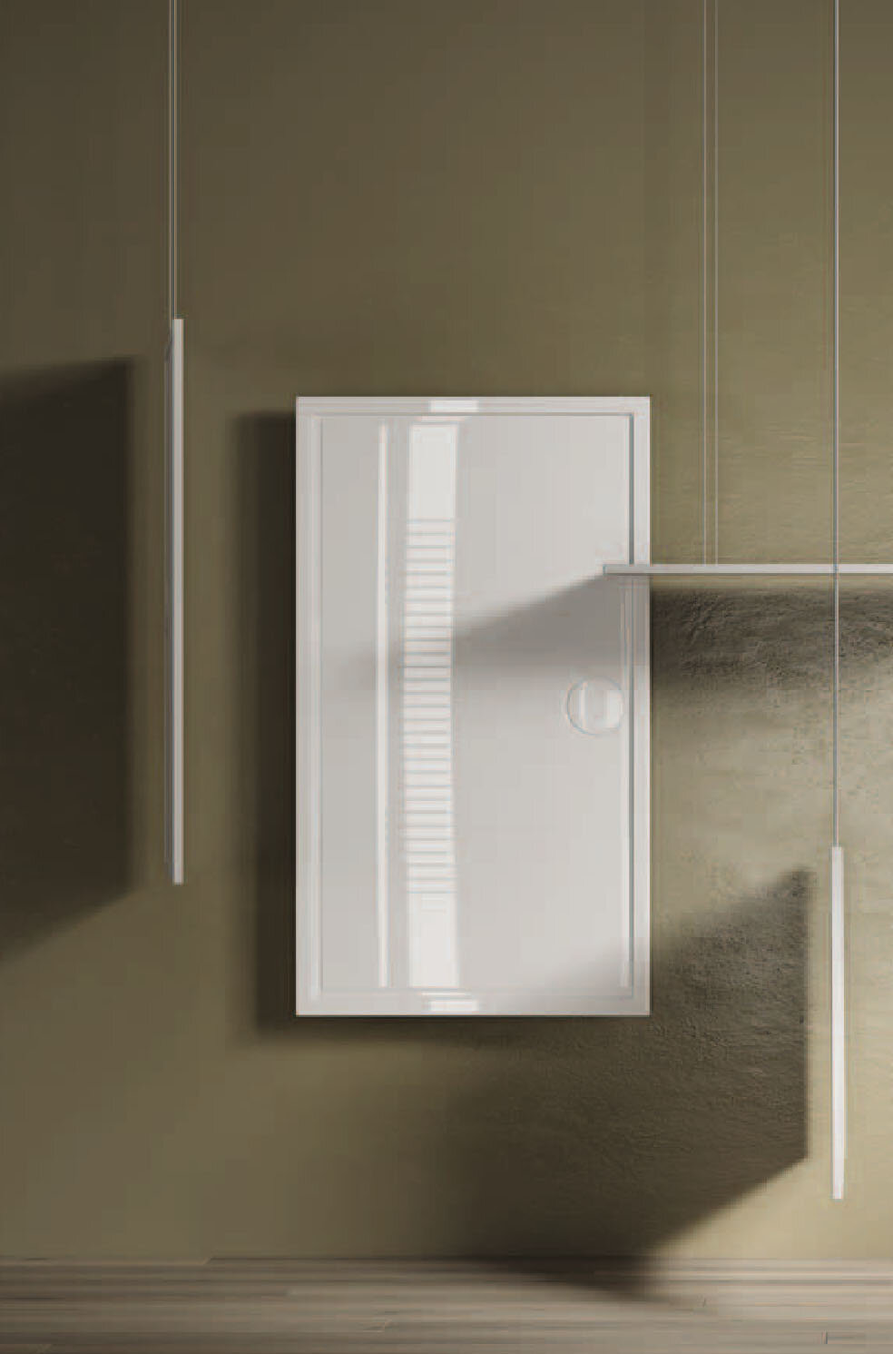 Поддон душевой HATRIA LIF H3 SBY1ZV01, 140х80 см, низкий, без сифона