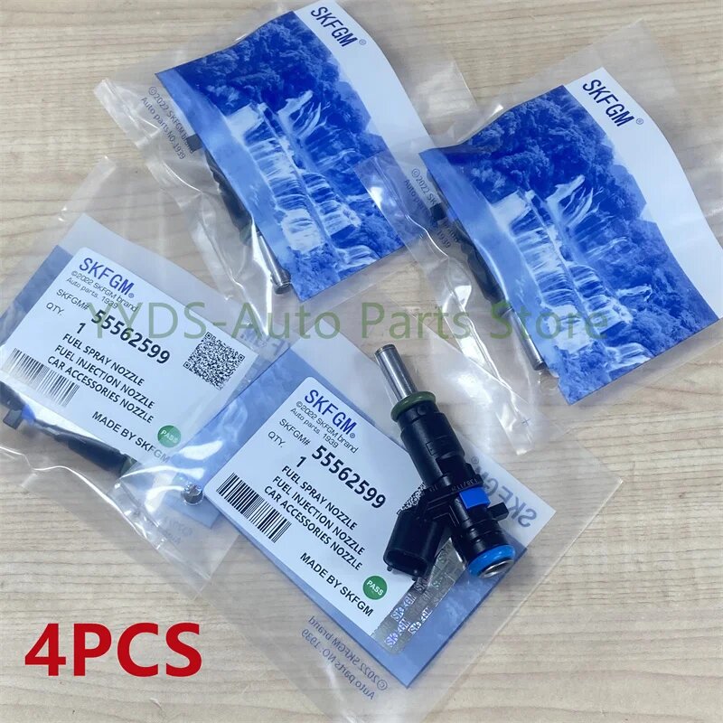 4 шт./лот форсунка для Chevrolet Cruze Sonic 1.6L Trax Opel Astra J Insignia A Mokka 2009-2015 OEM 55562599