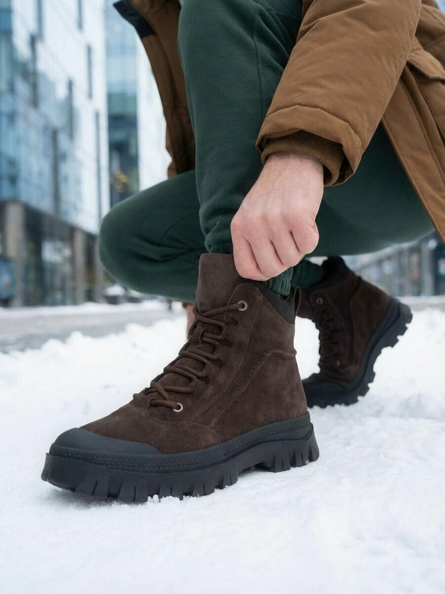 Ботинки берцы новинка утепленные мужские треккинговые 2026