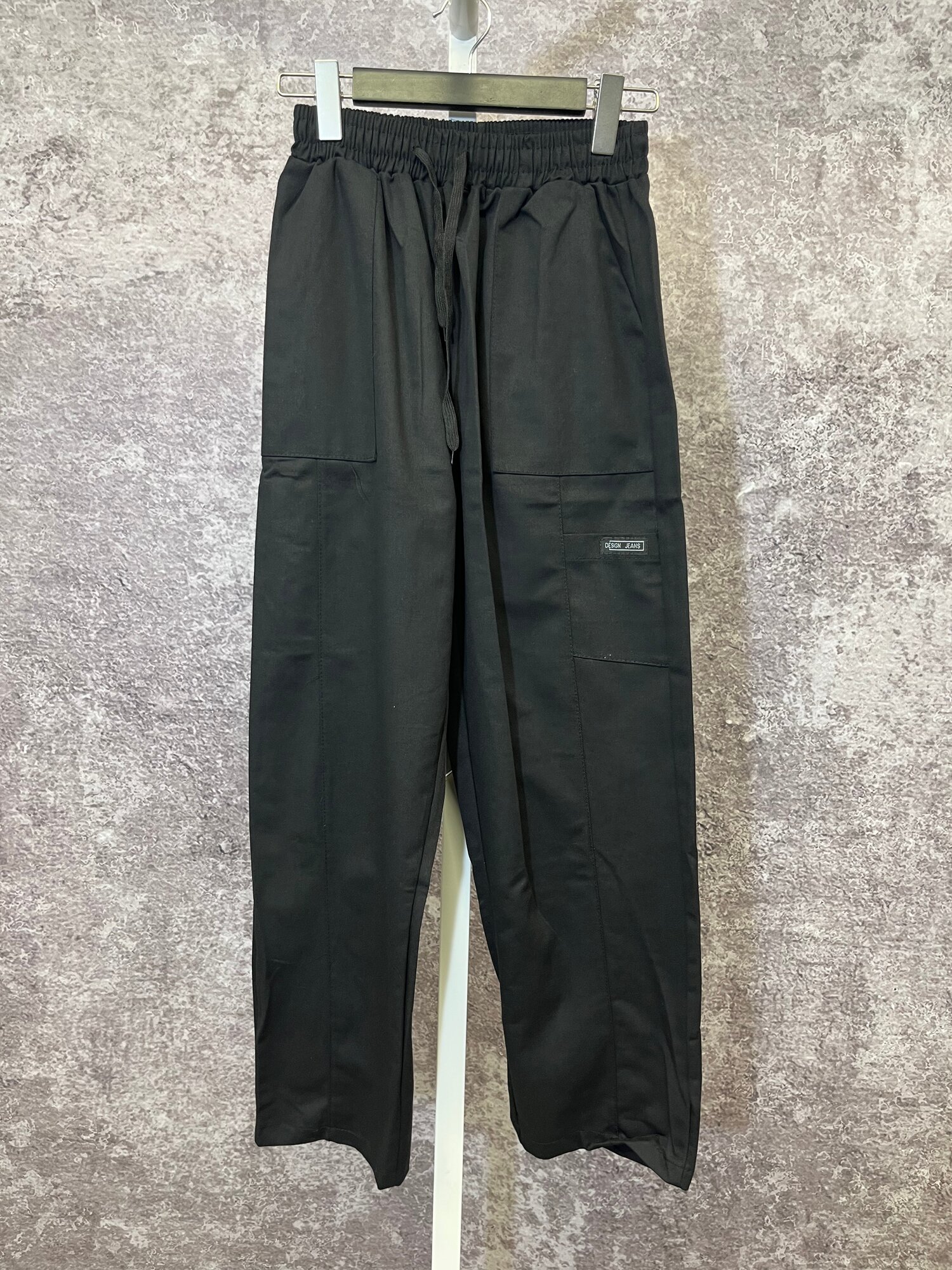 Брюки трубы CASUAL PANTS DOUBLE KNEE