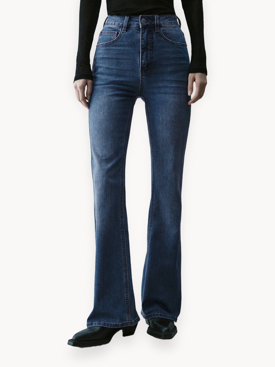 Джинсы клеш rock 