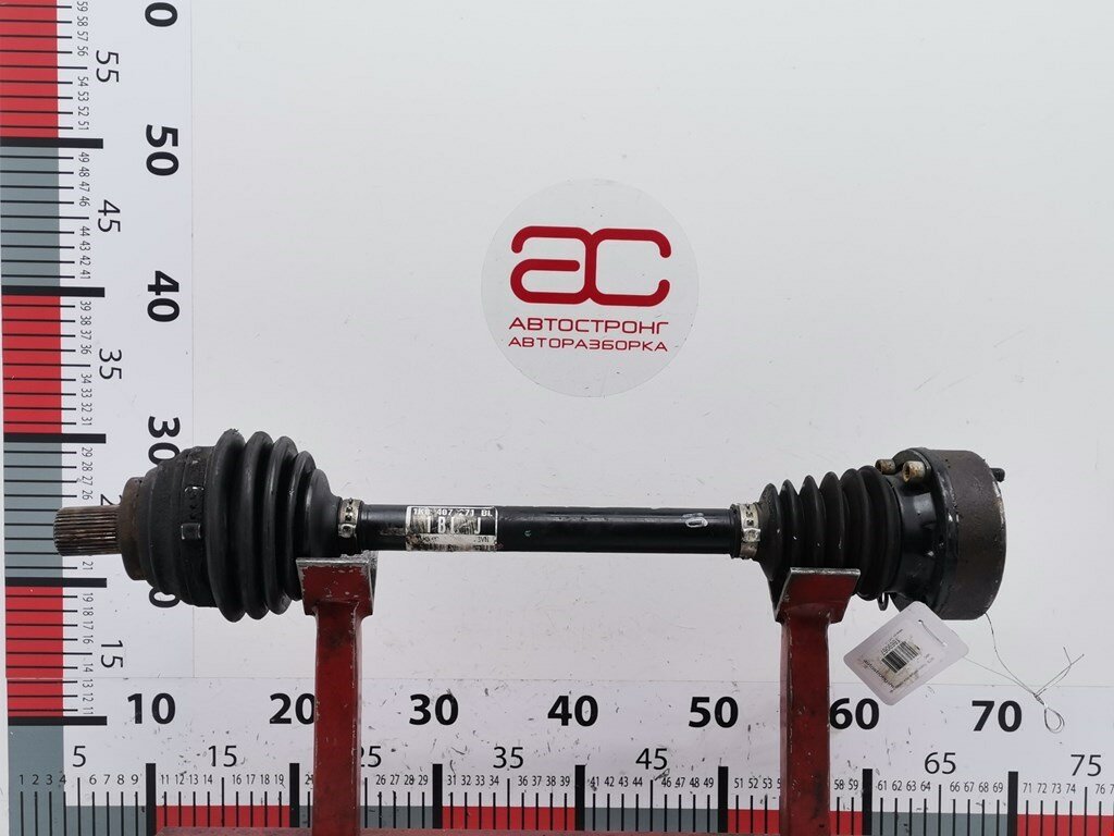 Полуось передняя левая (приводной вал шрус) Volkswagen Golf 5 1K0407271AT арт. 1869067