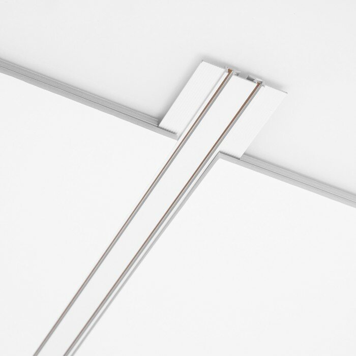 Шинопровод ультратонкий встраиваемый ULTRA «Ультра-100», 2-жильный, белый, 100×2.6×0.6 см