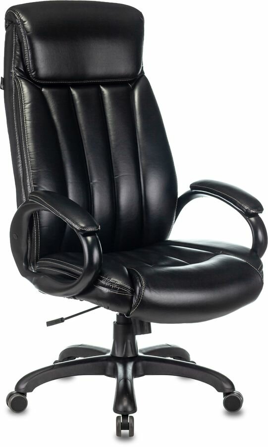 Кресло офисное Бюрократ T-9922N, экокожа, black