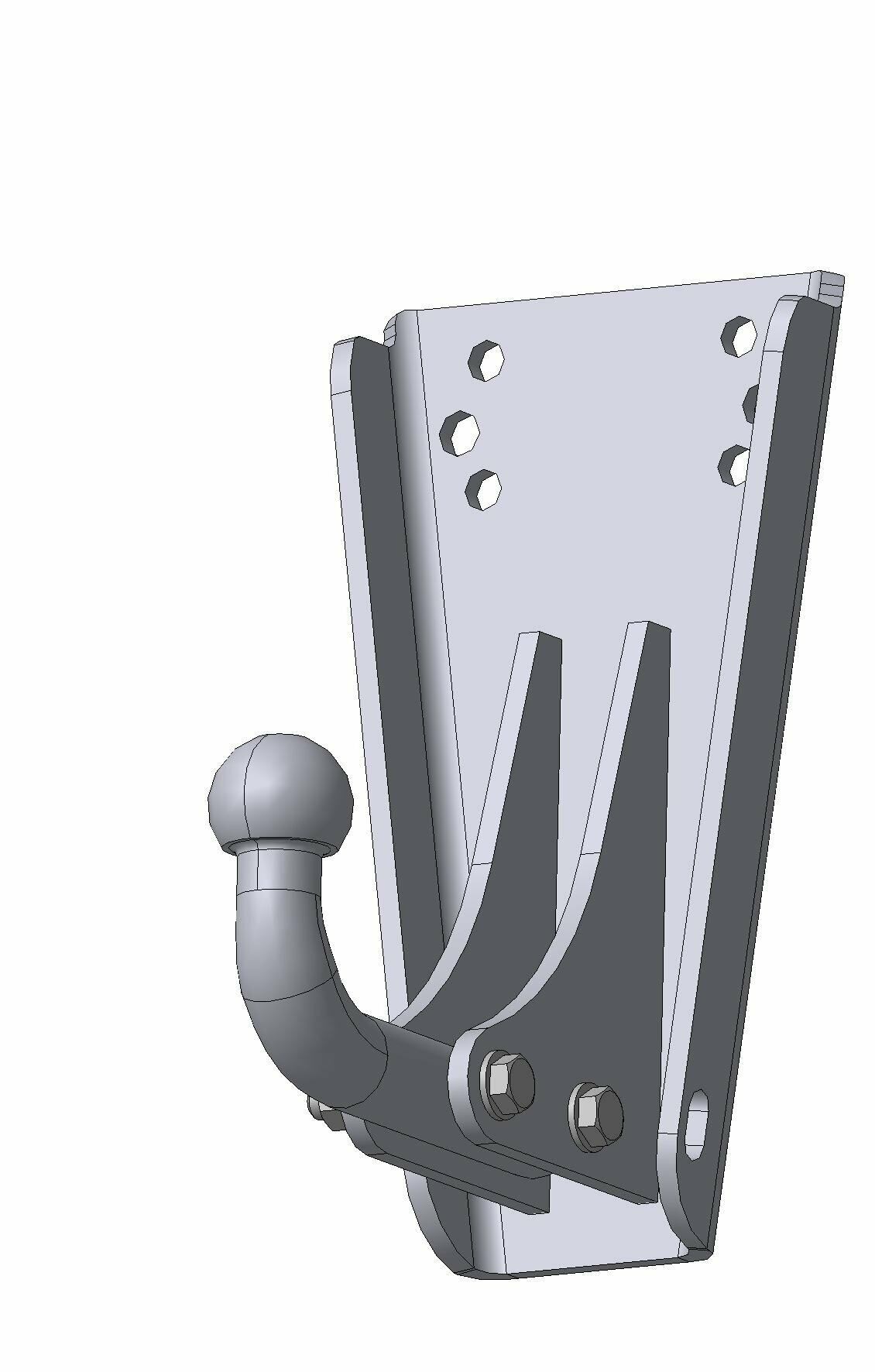 Фаркоп ORIS 6501-A на "УАЗ"-469, 31512, 31514, 2206, 3303