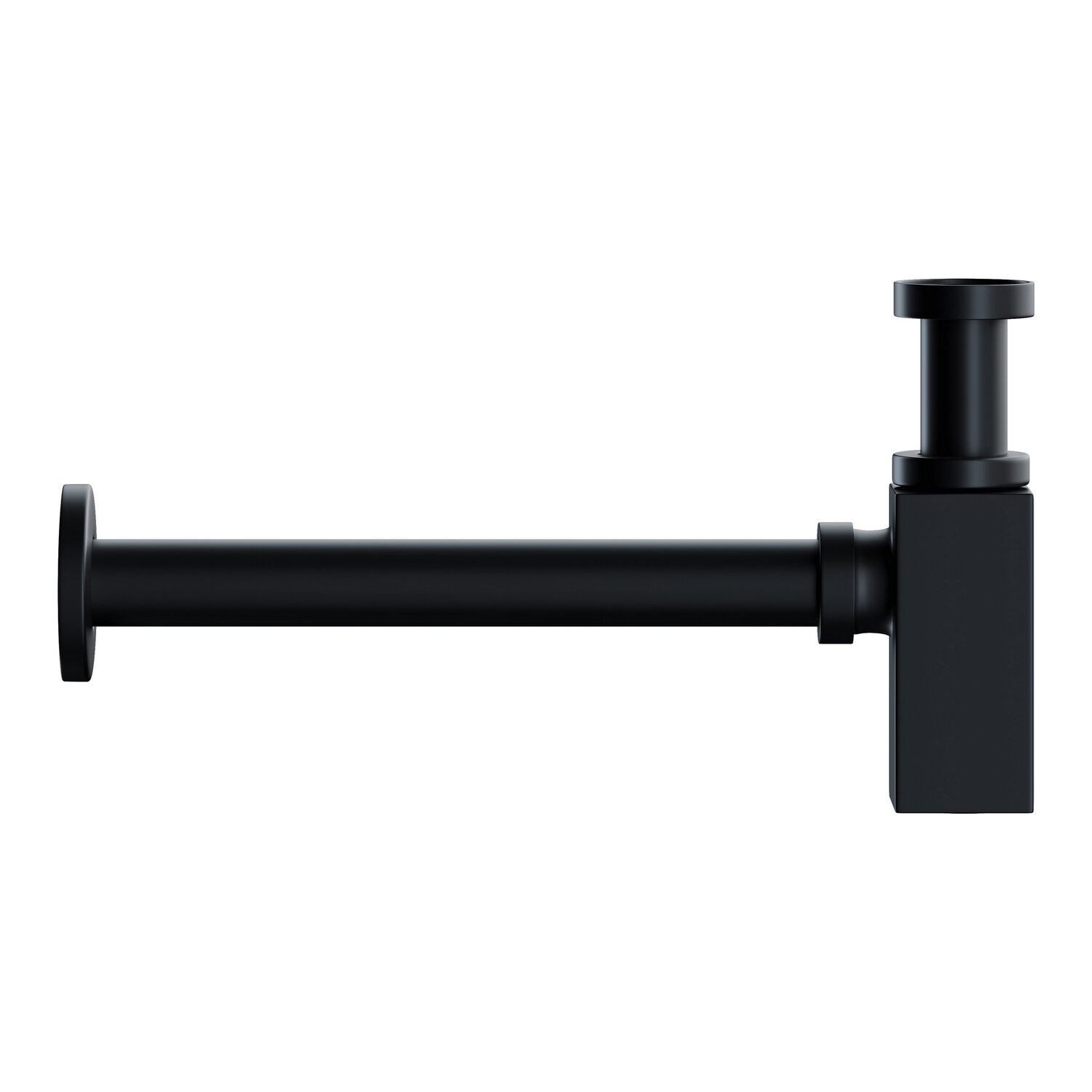 Сифон для раковины Ceramicanova черный матовый 70002MB