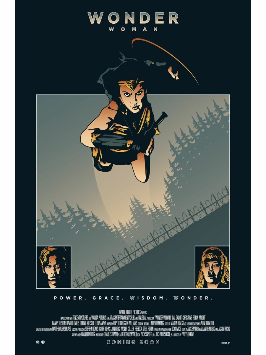 Постер "Чудо-женщина. Сила"